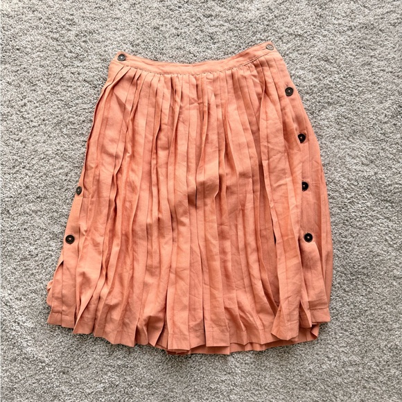 Forever 21 | Skirts | Copper Colored Pleated Skirt | Poshmark